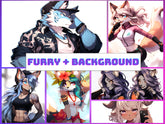 Furry Commissions and Character Reference Sheets – RoboRender