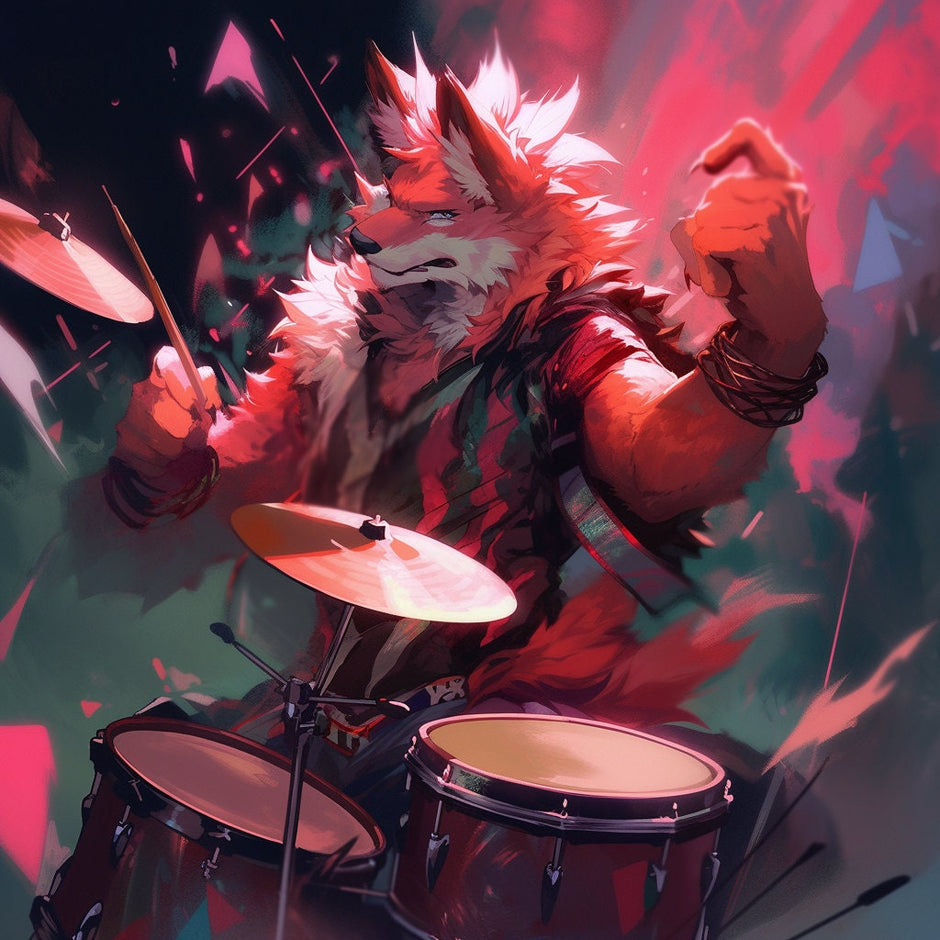 Furry Wall Art: Fursona Digital Prints and Furries on Digital Art ...